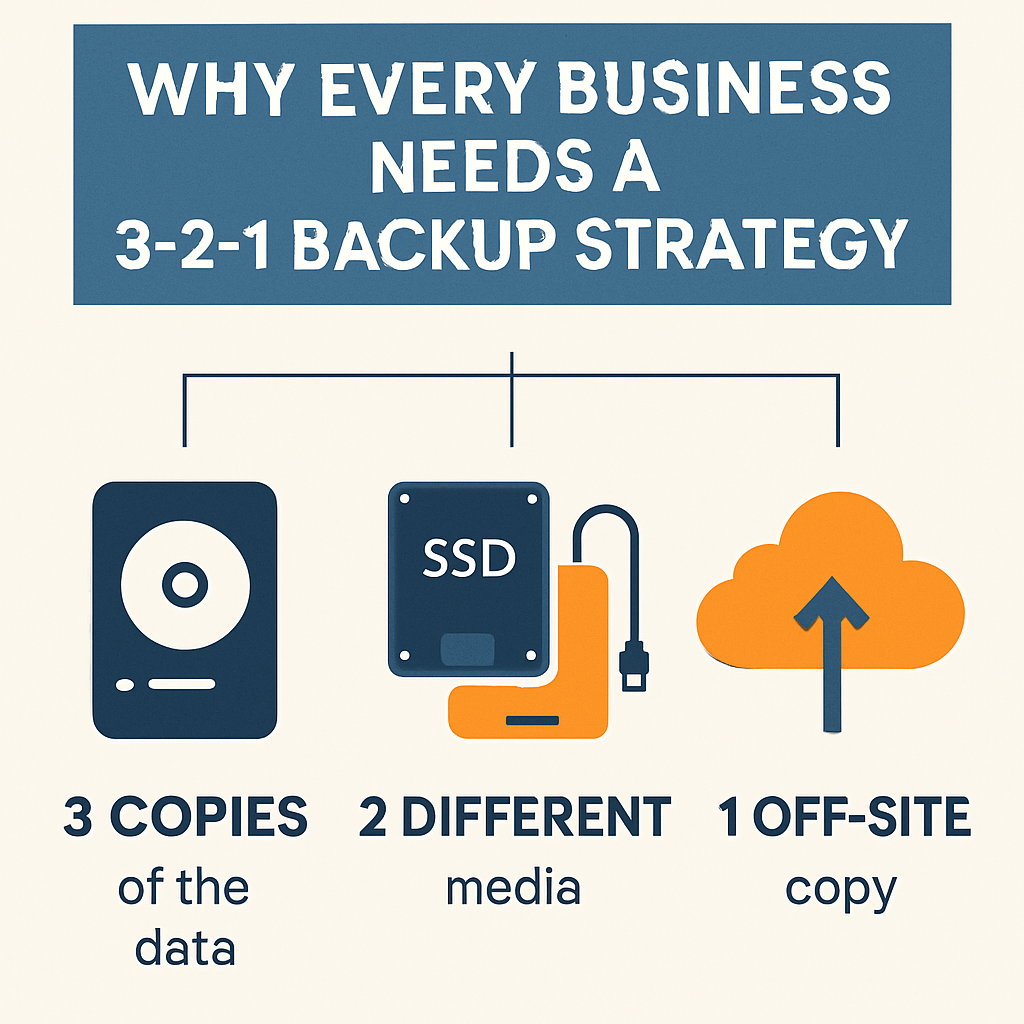Why Every Business Needs a 3-2-1 Backup Strategy
